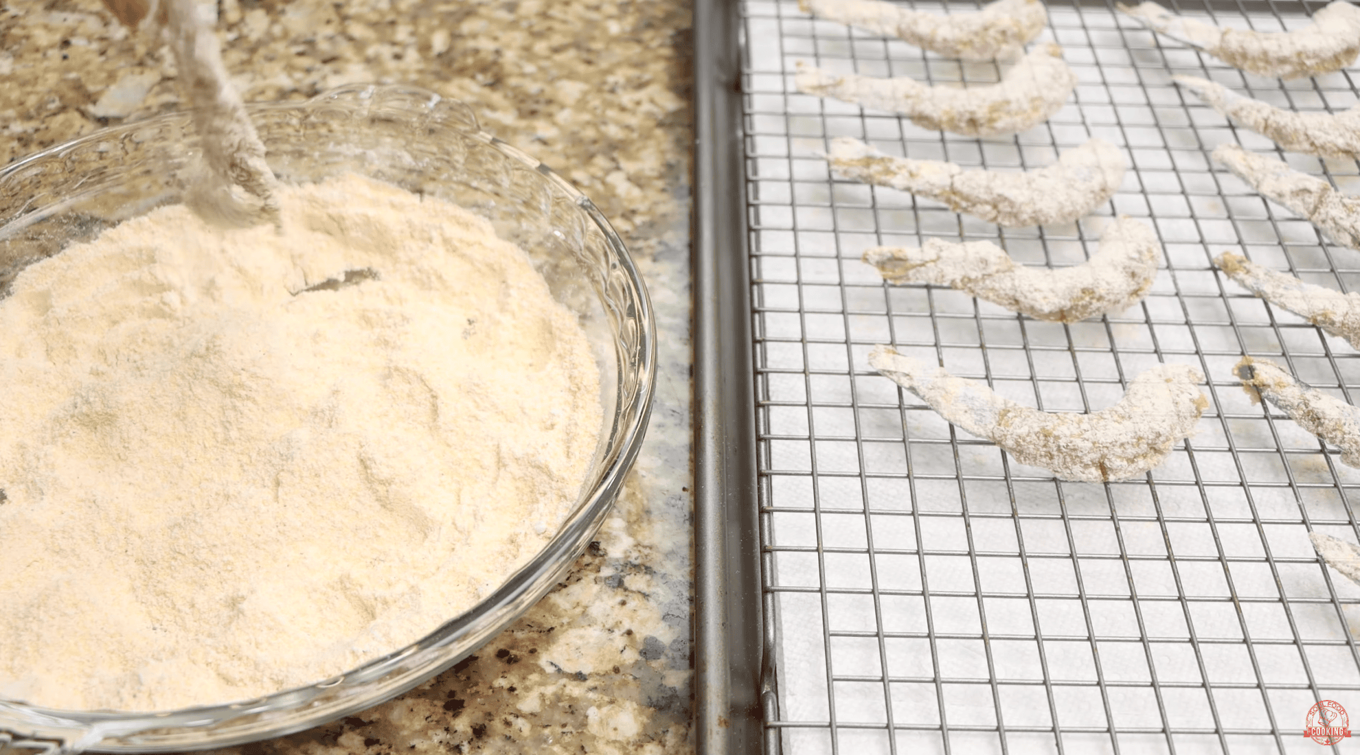 Cajun Fried Shrimp Recipe with Homemade Cocktail Sauce